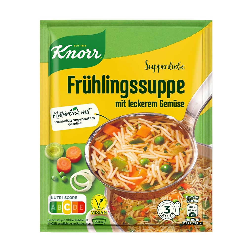 Wholesale Knorr Spring Vegetable Soup Mix