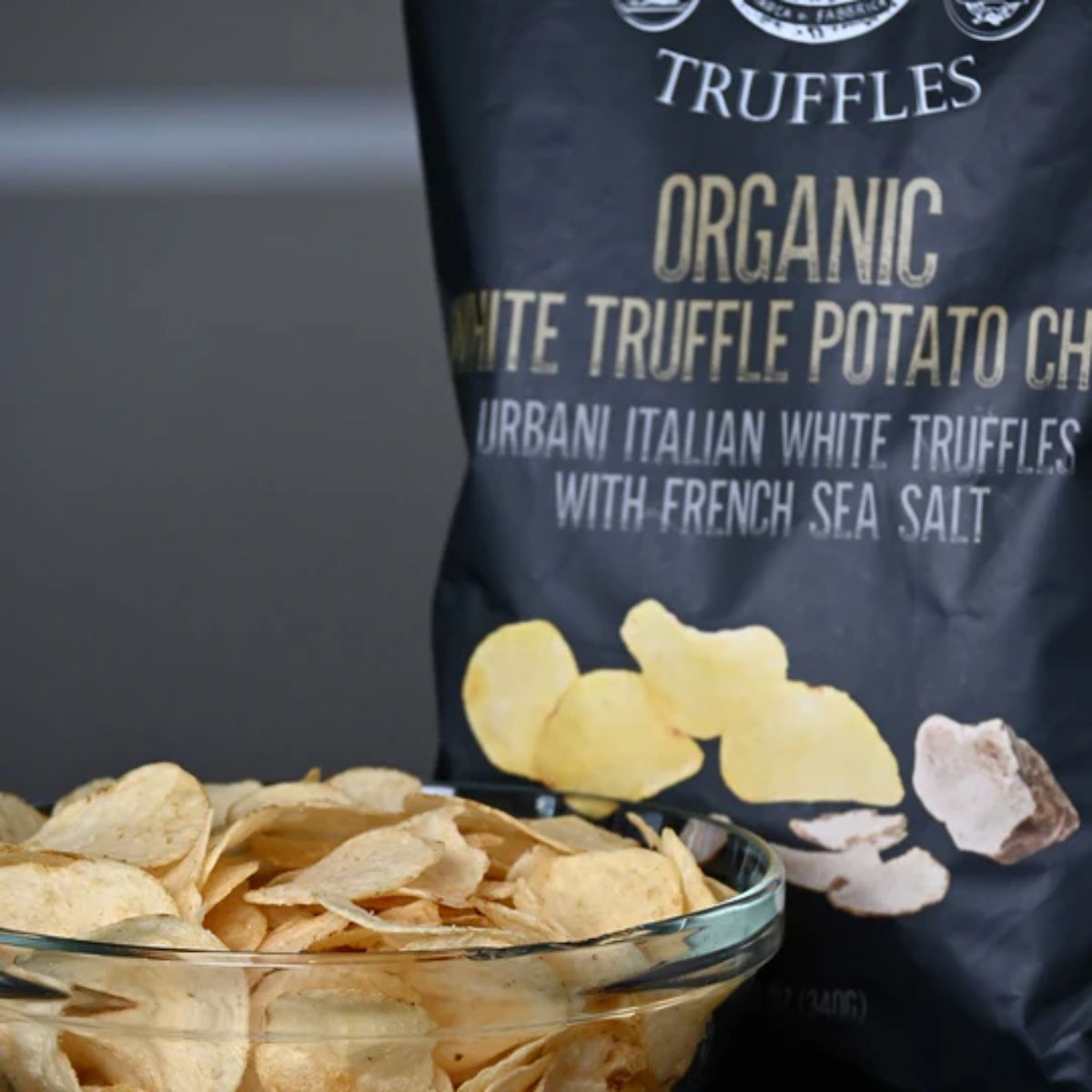 Organic White Truffle Potato Chips with French Sea Salt
