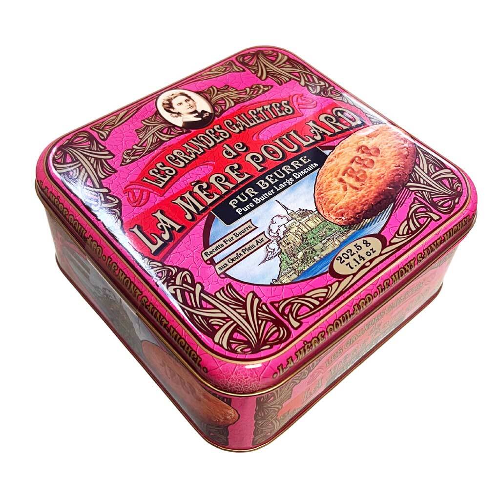 Wholesale La Mere Poulard French Galettes Butter Cookies in Luxury Tin