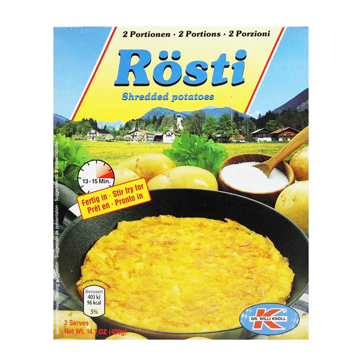 Wholesale Dr. Knoll German Hash Browns Rosti
