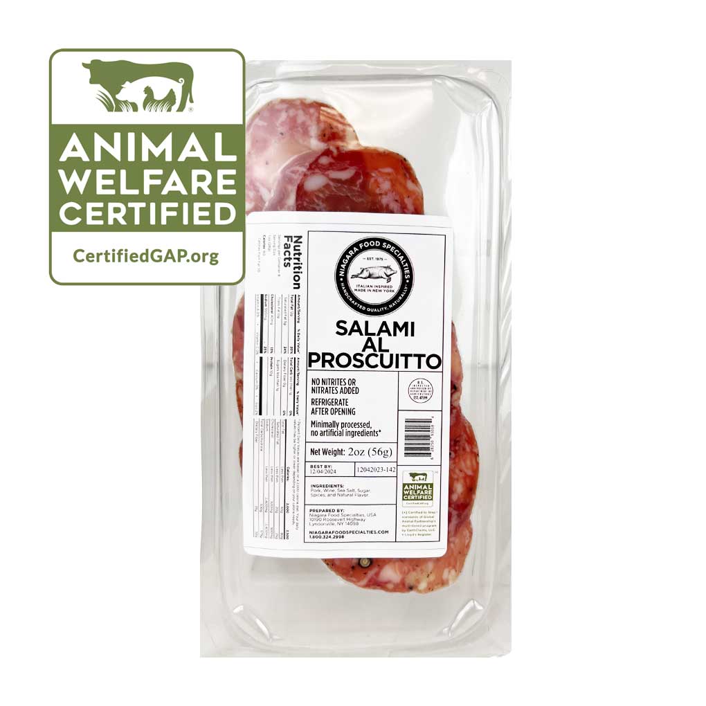 Wholesale Niagara Food Specialties Premium Uncured Salami al Prosciutto ...