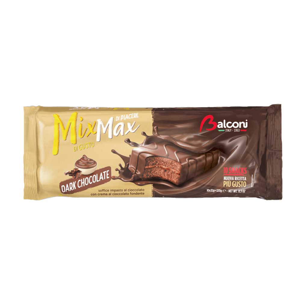 Wholesale Balconi Mix Max Snack Cakes with Dark Chocolate