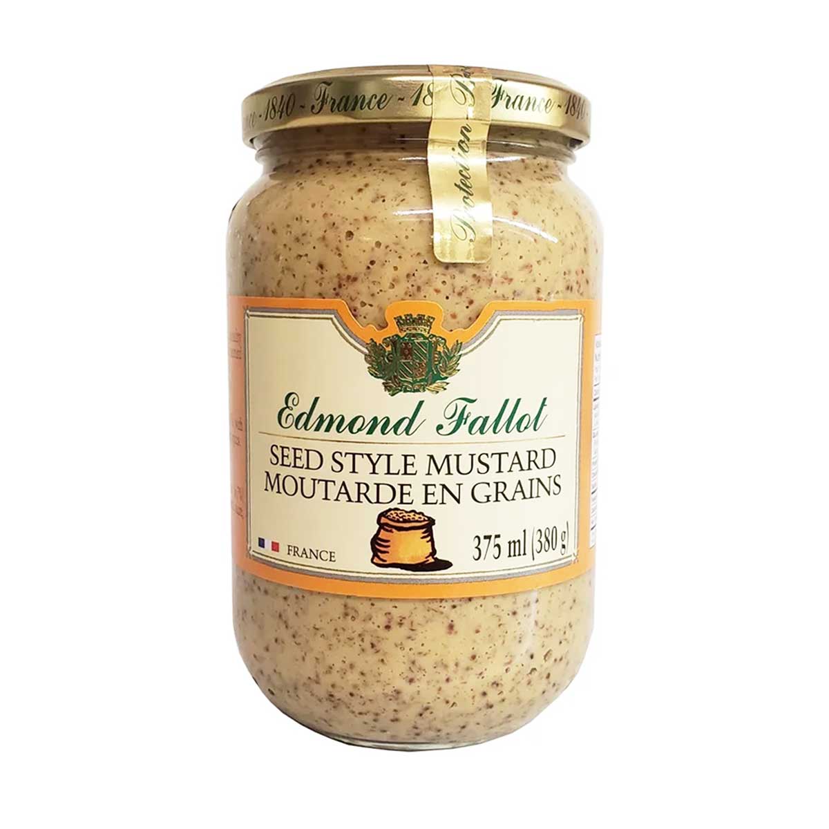 French Old-Fashioned Full Grain Mustard, Large